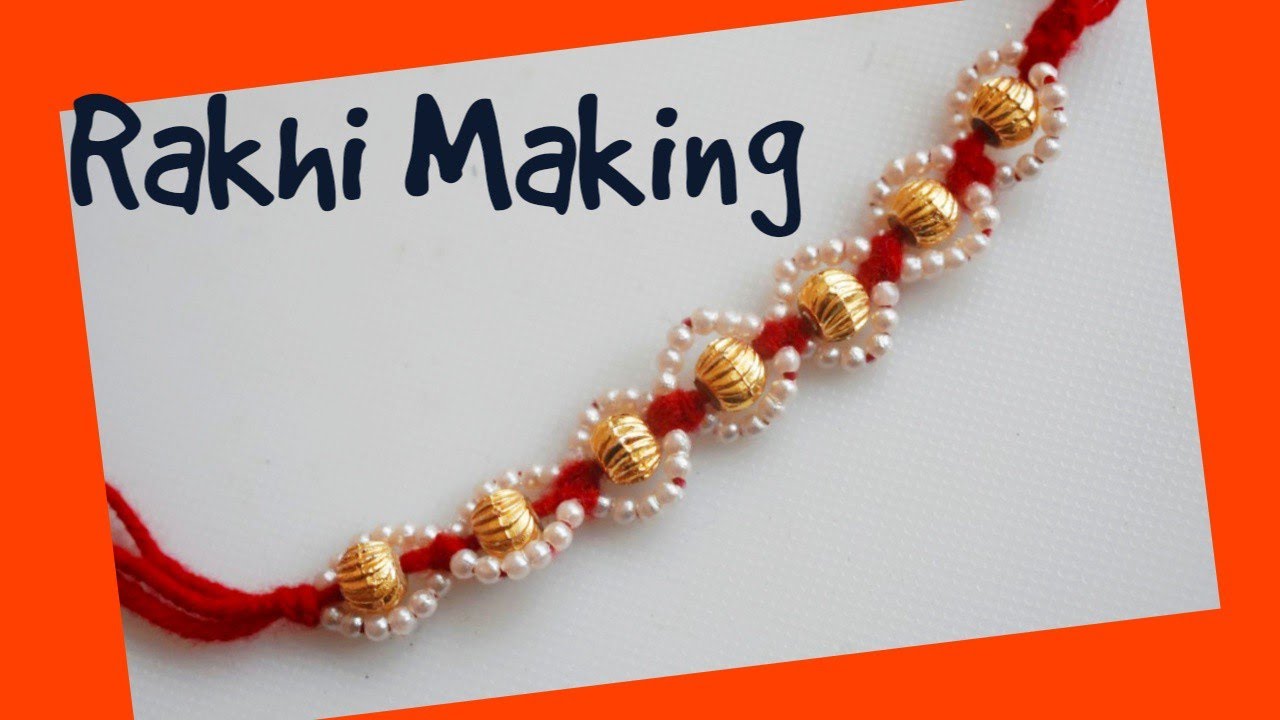 Woolen Rakhi // Long Lasting, Easy to make //Handmade Rakhi - YouTube