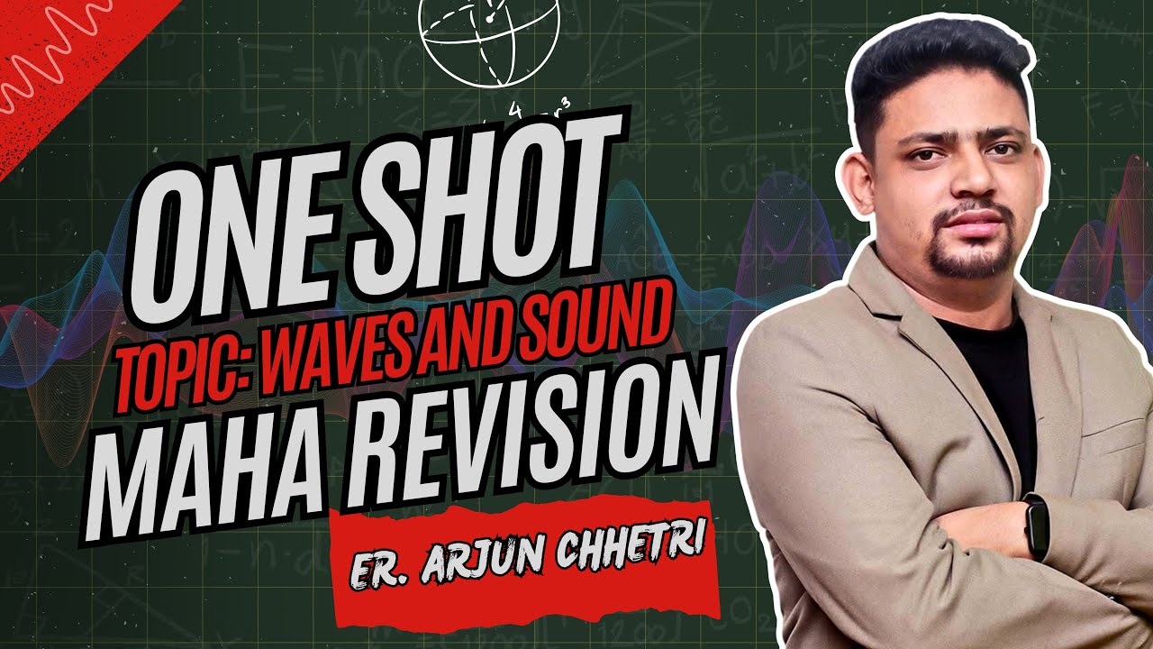 Waves and Sound One-Shot | Physics Crash Course for CEE & IOE Entrance ...