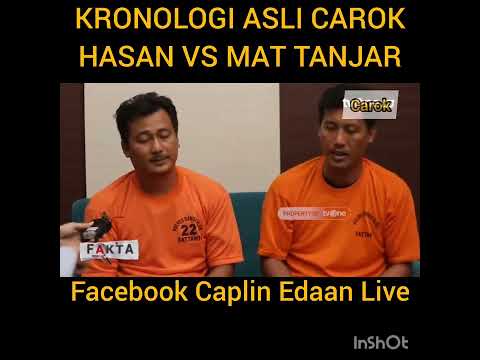 Keronologi Asli Carok Madura Hasan VS Mat Tanjar Yang Sedang Viral ...