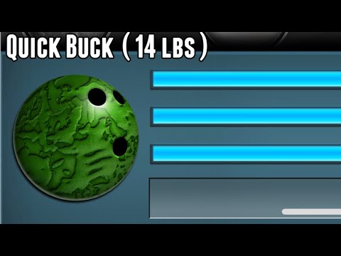 PBA Bowling Challenge: Quick Buck Ball Stats - YouTube