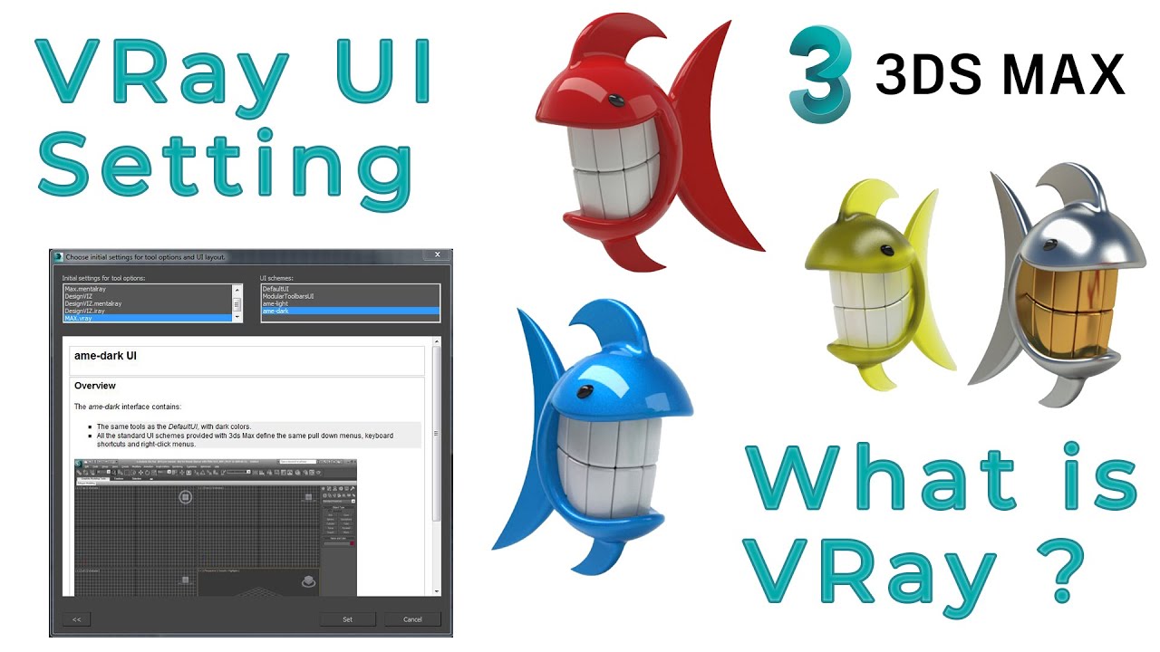 VRAY UI Setting | What is VRAY | VRAY Setting | Very Important Setting ...
