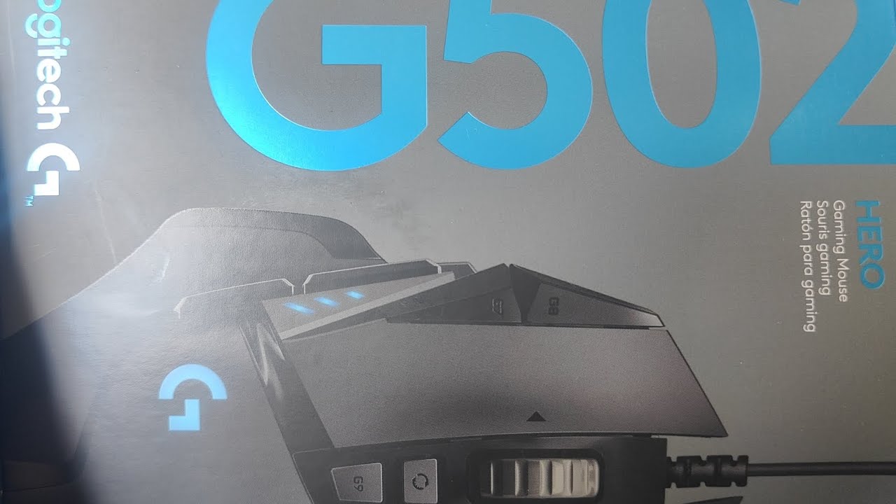 Logitech 502 Hero 🎮 Gaming Mouse 🎁 Unboxing Video - YouTube