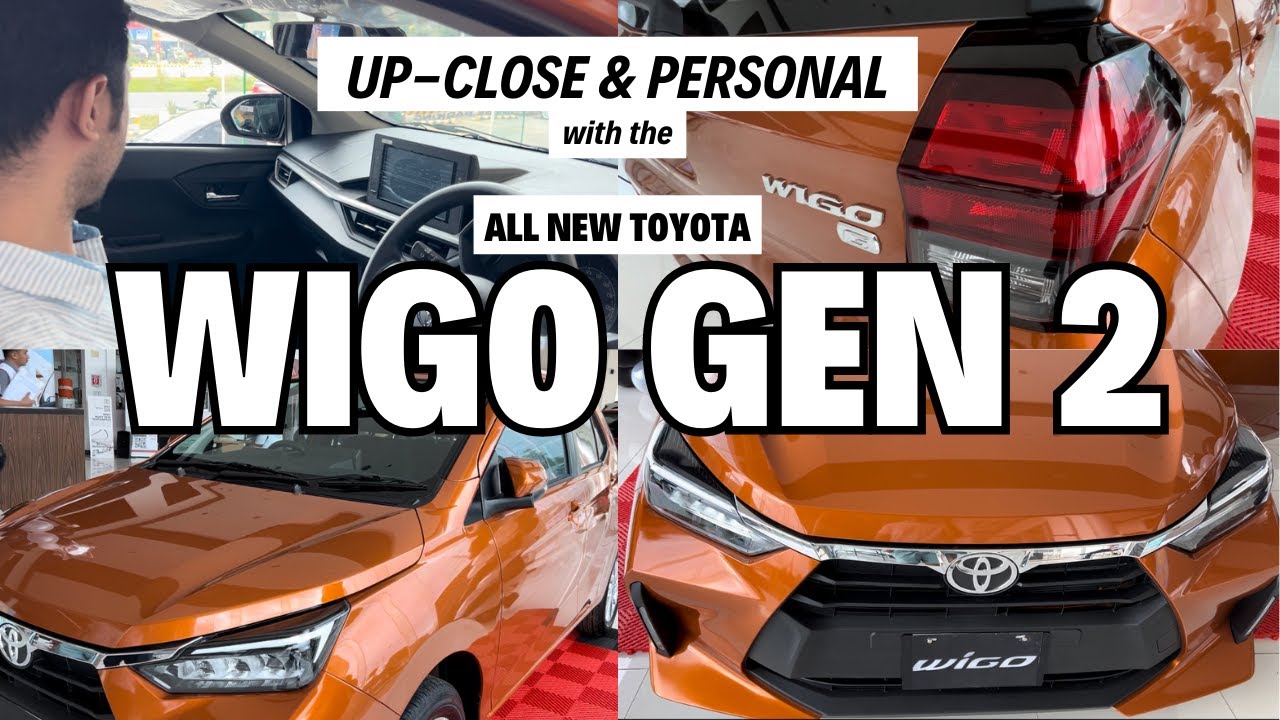 Up-close and personal with the new Gen 2 Toyota Wigo - Walk around ...