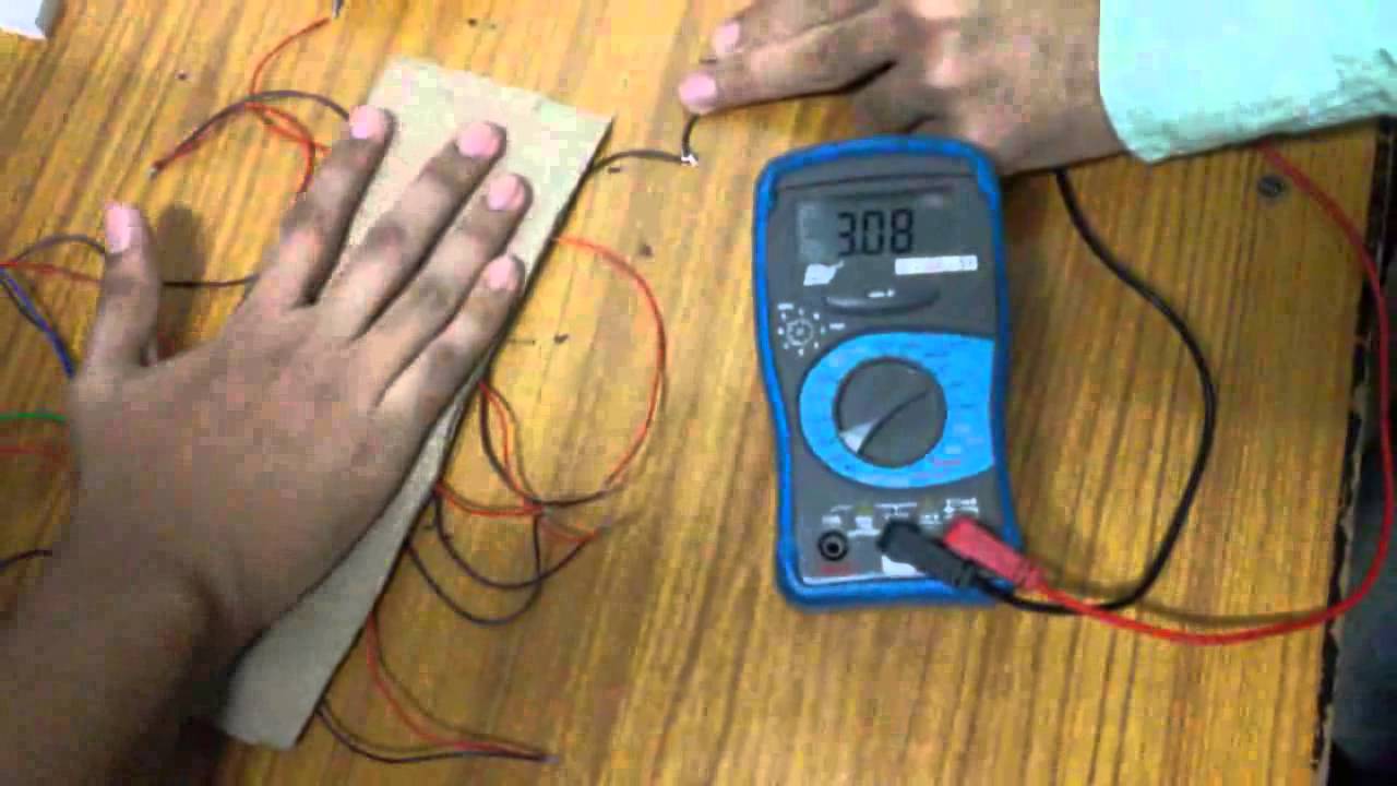 Generation of electricity using piezo plates - YouTube