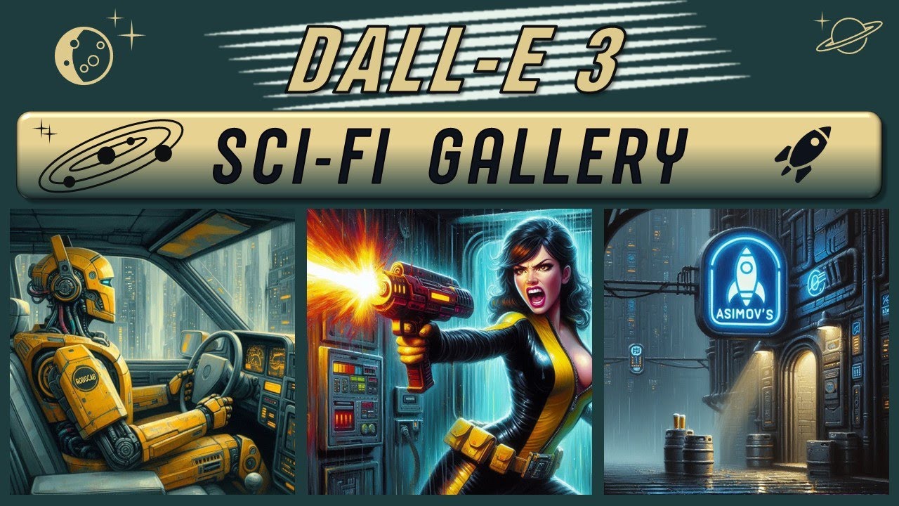 DALL-E 3 Classic Sci-Fi Images Gallery - YouTube