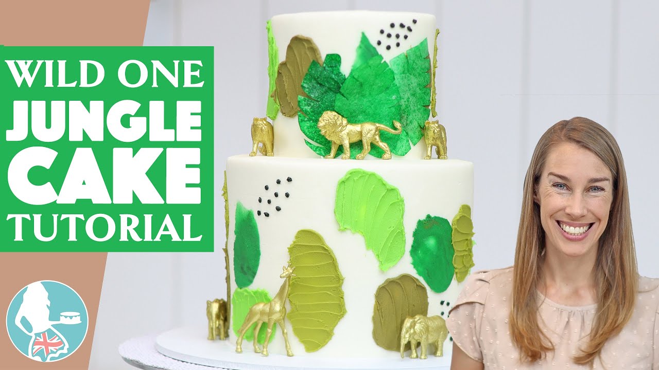 Wild One Cake Tutorial - YouTube