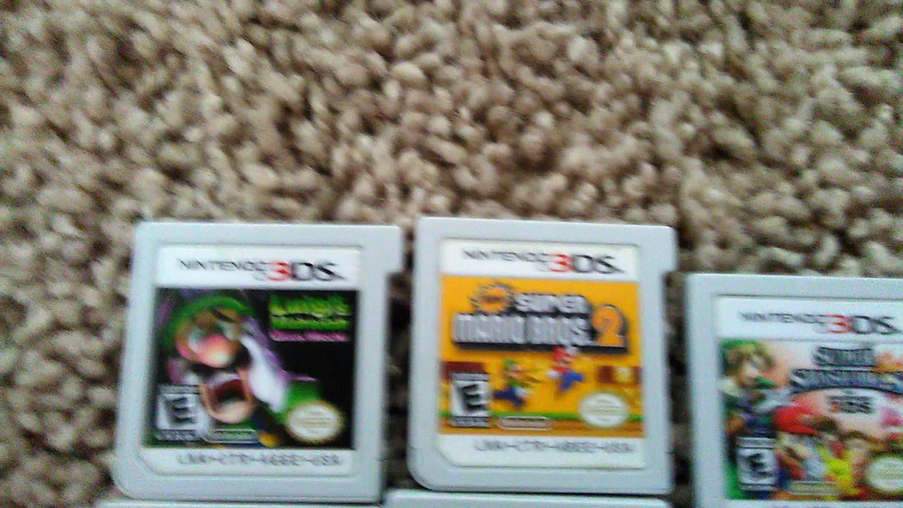 My Nintendo 3ds Collection - YouTube