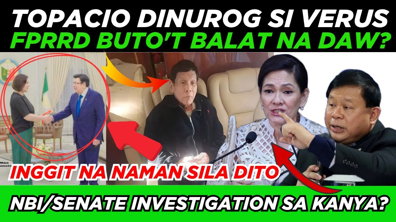 WALANG KAPATAWARAN! OMG! FPRRD BUTO'T BALAT NA DAW? VERUS DAPAT ...