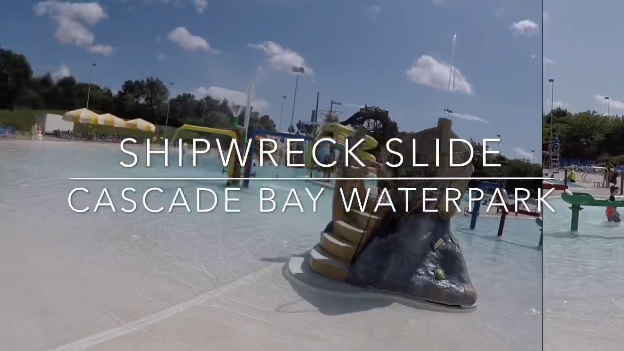 Cascade Bay Waterpark - Shipwreck Slide [NEW 2019] Kids and Family ...