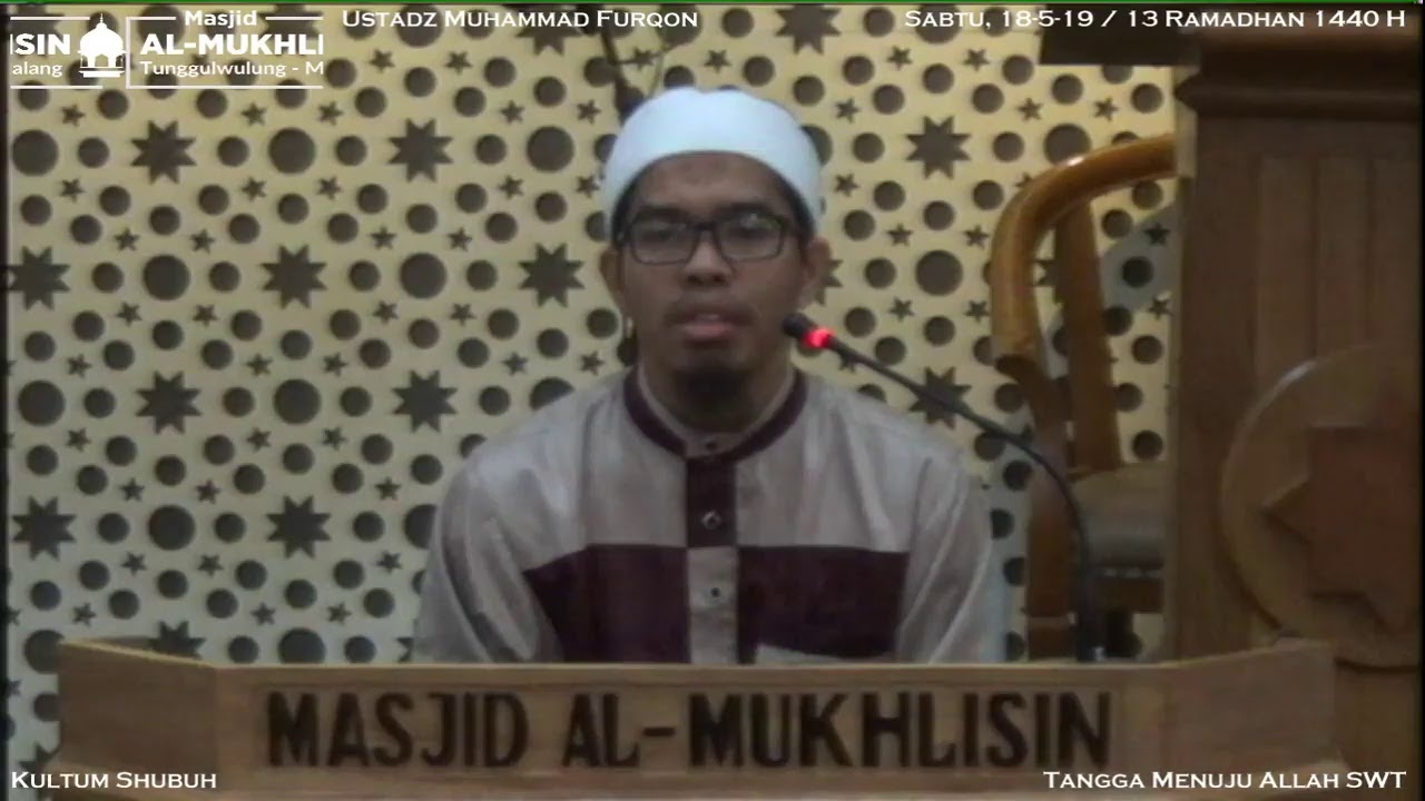 Ustadz Muhammad Furqon : Tangga Menuju Allah: Muhasabah dan Taubat ...