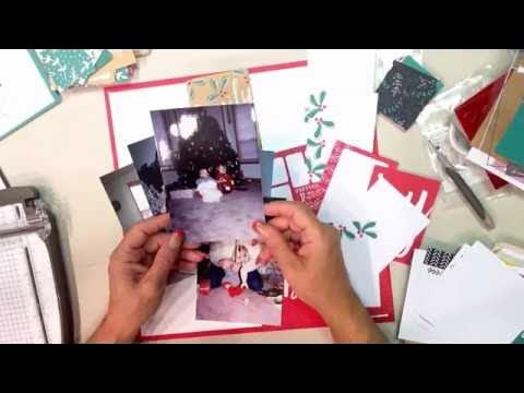 Hello December Project Life traditional scrapbook page - YouTube