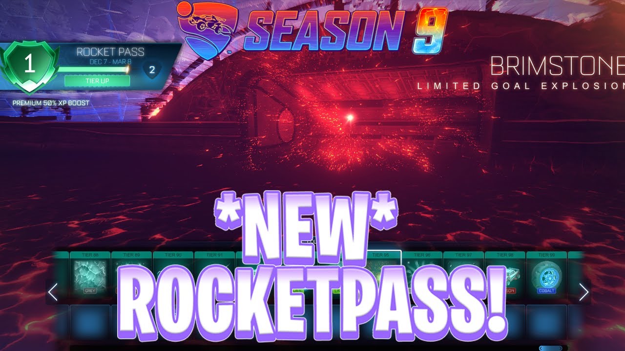 New Season 9 Rocket Pass Showcase Rocket League Season 9 Update