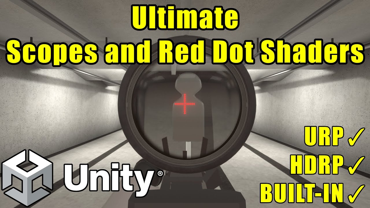 New Features for Red Dots - Ultimate Scopes and Red Dot Shaders - YouTube
