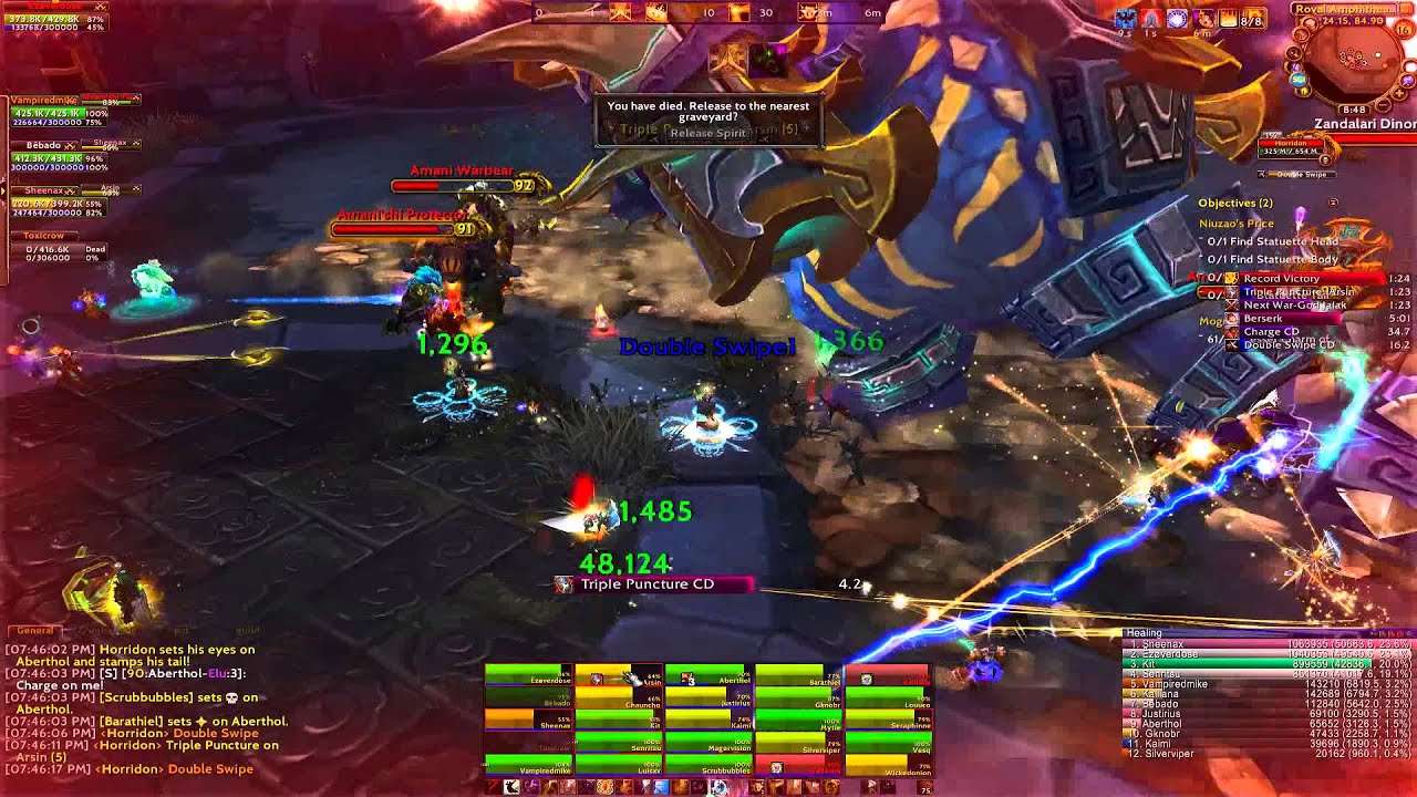 Release Spirit Bug WoW - YouTube