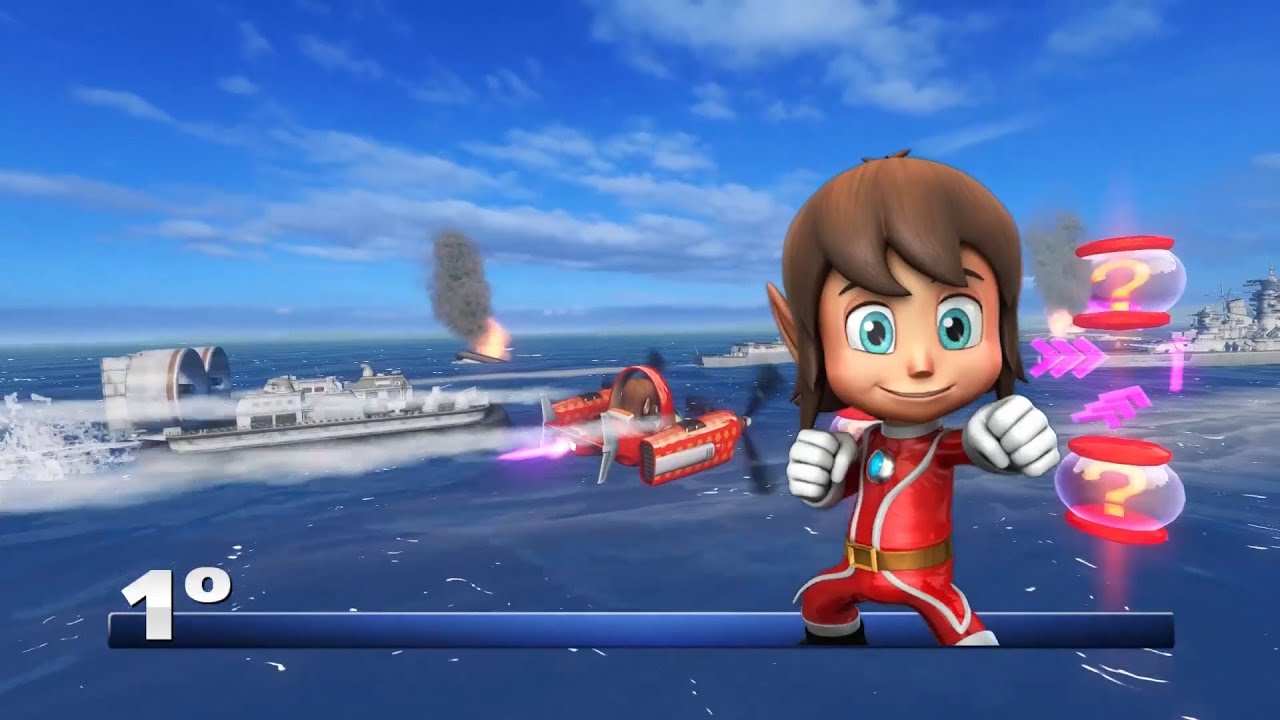 Sonic & All Stars Racing Transformed (PC) - Jugando con Alex Kidd - YouTube