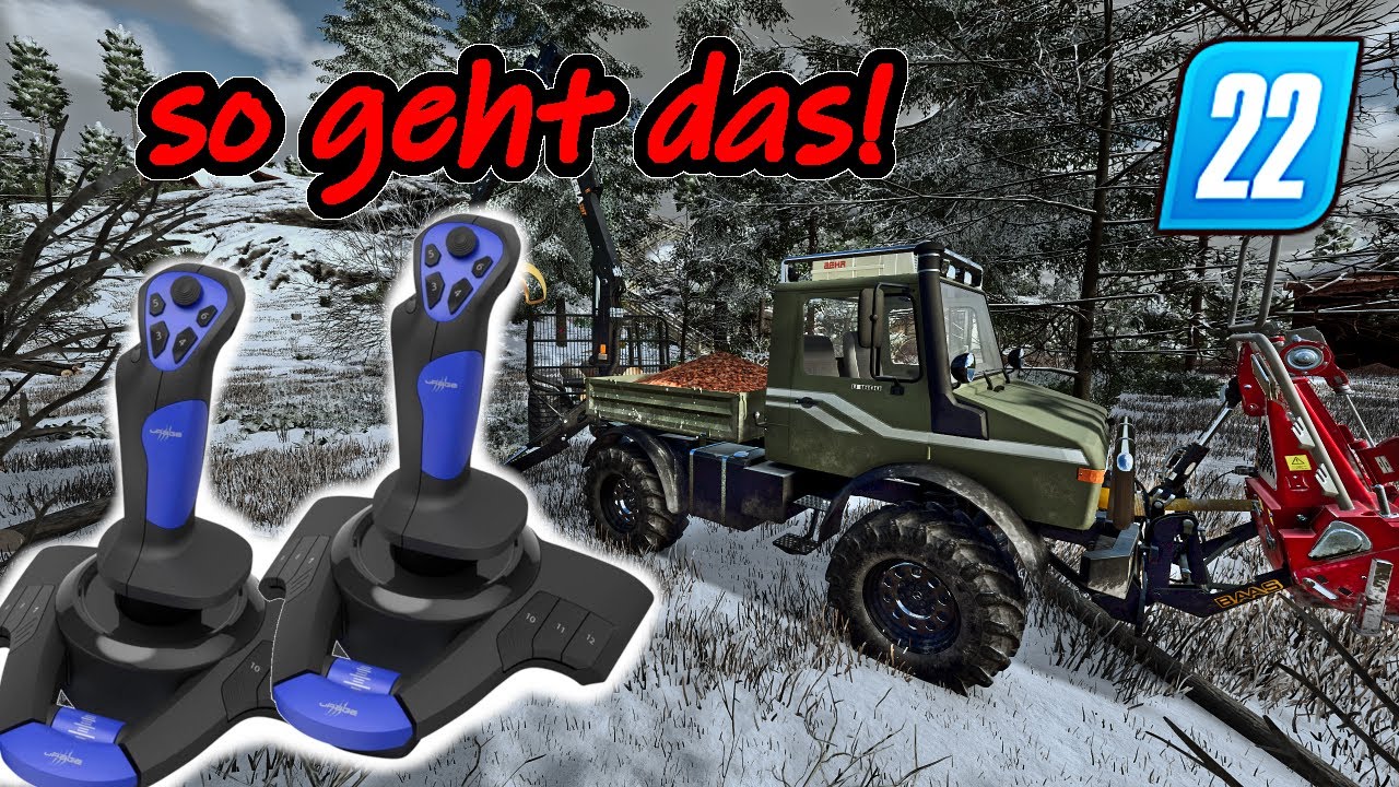 LS22 - 2 Joysticks, so geht das. Und lohnt sich das? - Projekt ...