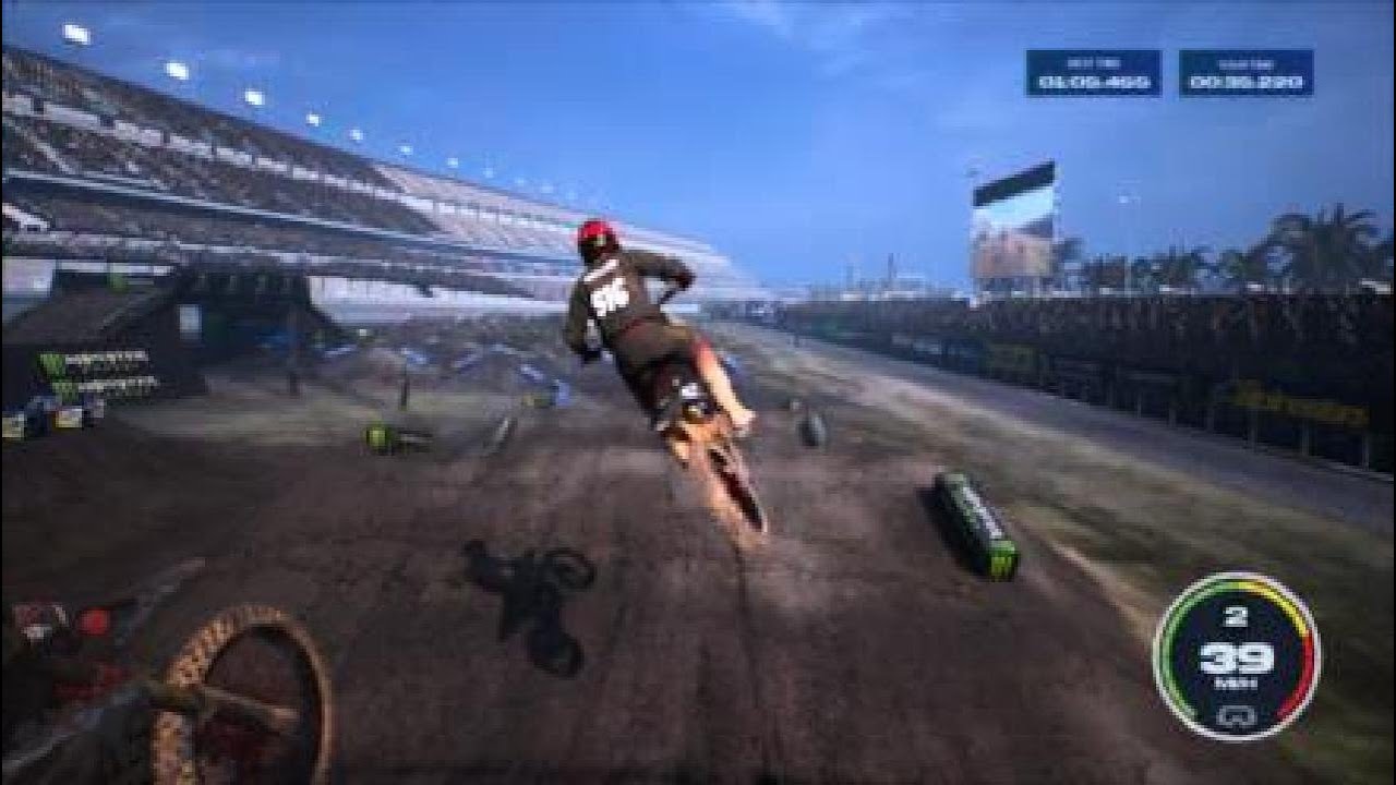 Monster Energy Supercross 6 Daytona Hot Lap 104 981 No Track Cut Youtube