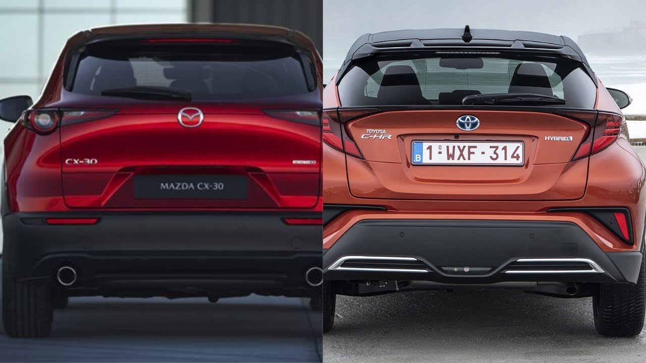 2020 TOYOTA CH-R VS 2020 Mazda CX-30 - YouTube
