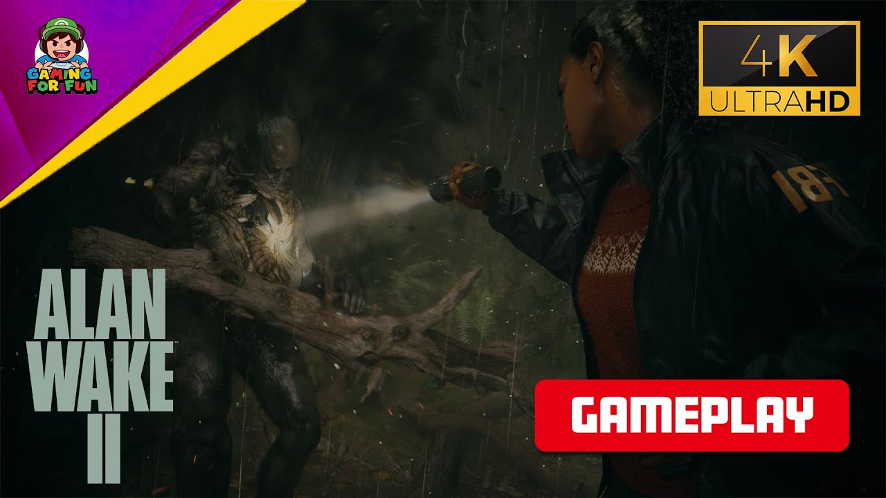 Alan Wake 2 Saga Anderson Full Gameplay - YouTube