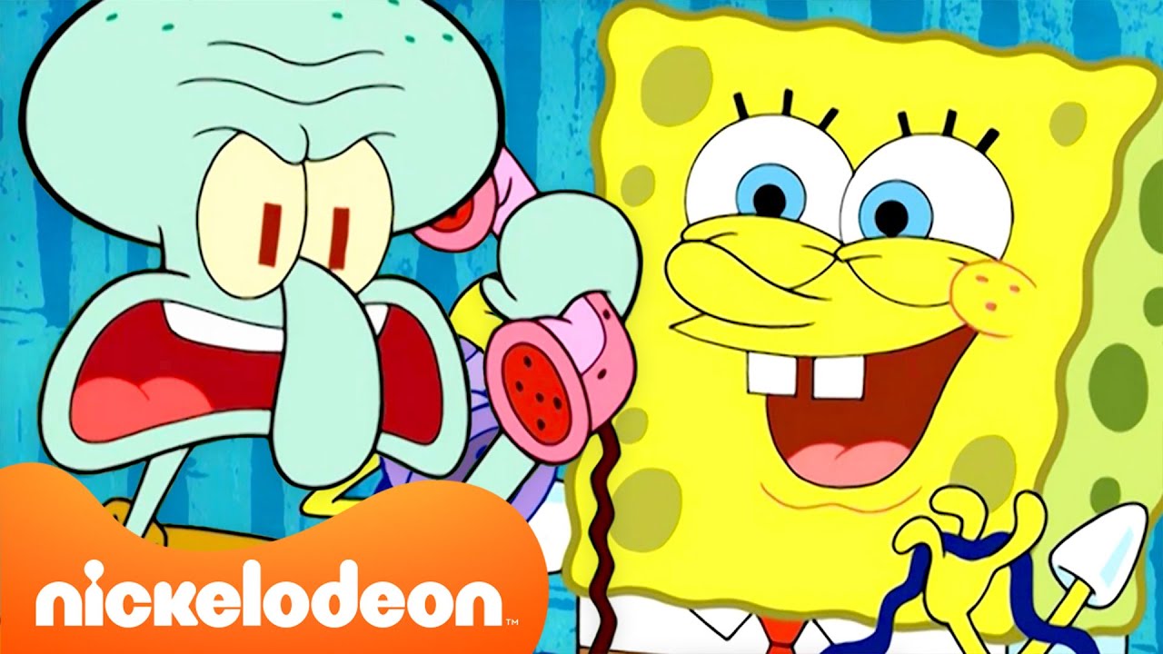 Bob l'éponge | 90 MINUTES de SpongeBob et Carlo 🧽🦑 | Nickelodeon France ...