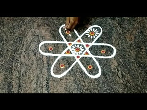 monday rangoli knotted/knotted rangoli monday/beautiful knotted rangoli ...