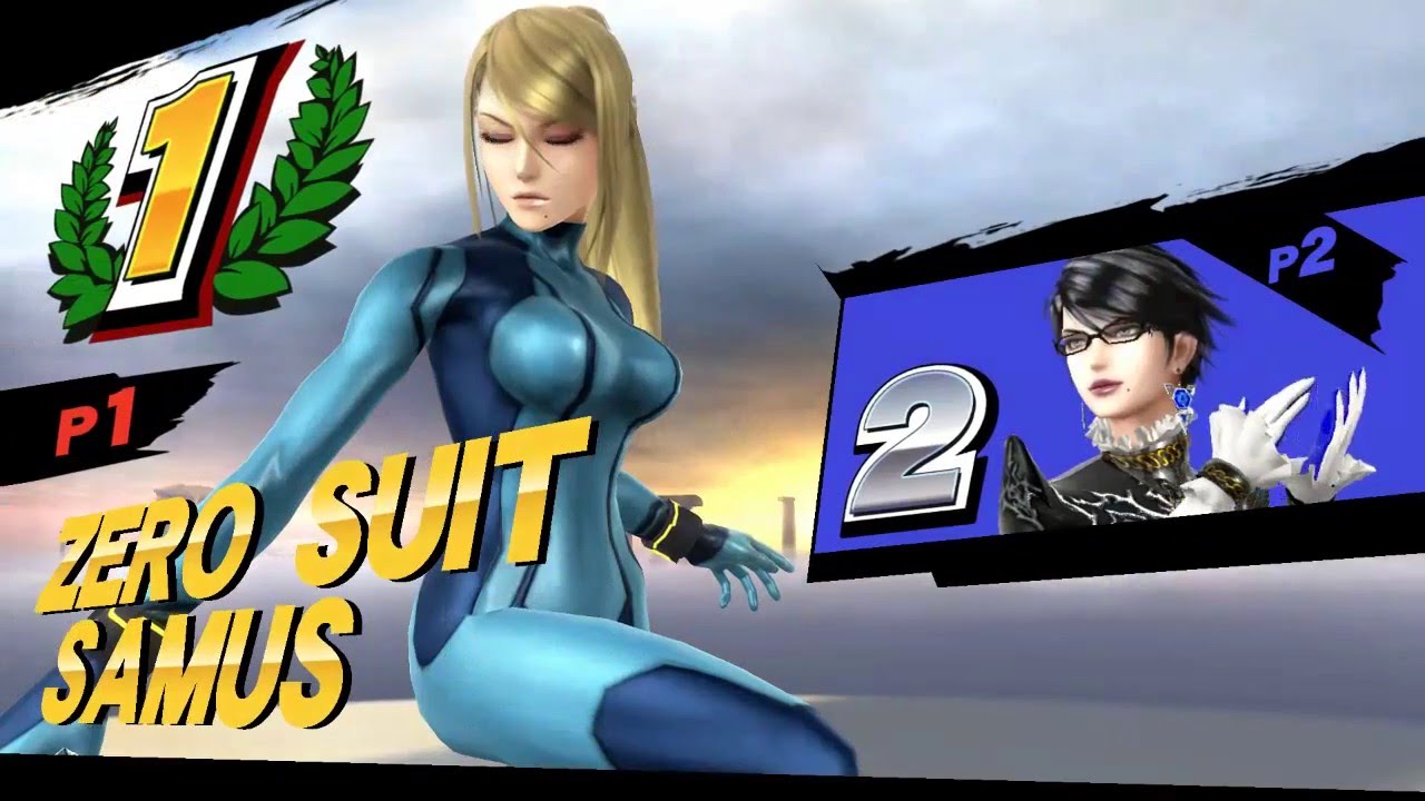 Zero Suit Samus vs Bayonetta- Smash Bros wii u (Post Update 1.1.5 ...