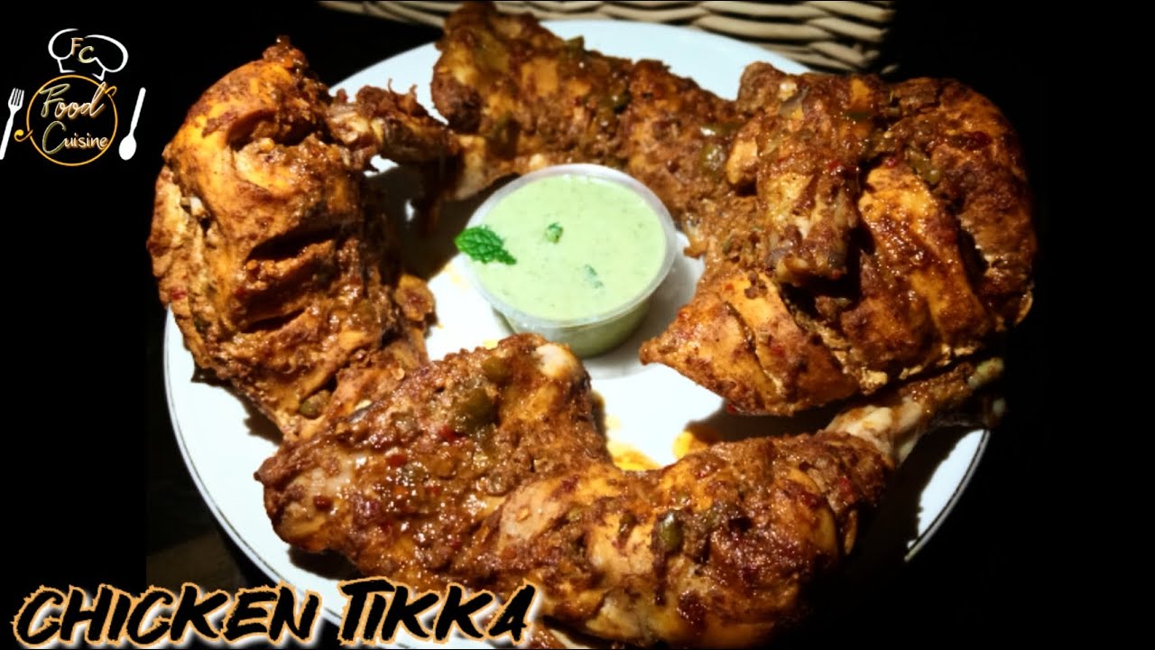Chicken tikka recipe by food cuisine | BBQ tikka - YouTube