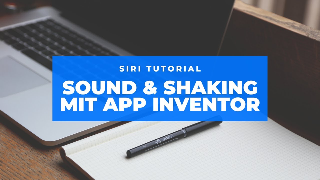 Tutorial sound and shaking MIT App Inventor - YouTube