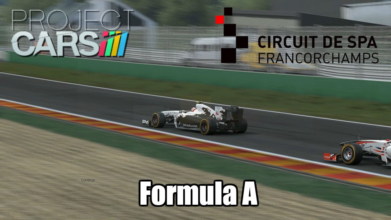 Project CARS Career Reboot : Formula A World Championship Round 11/19 ...