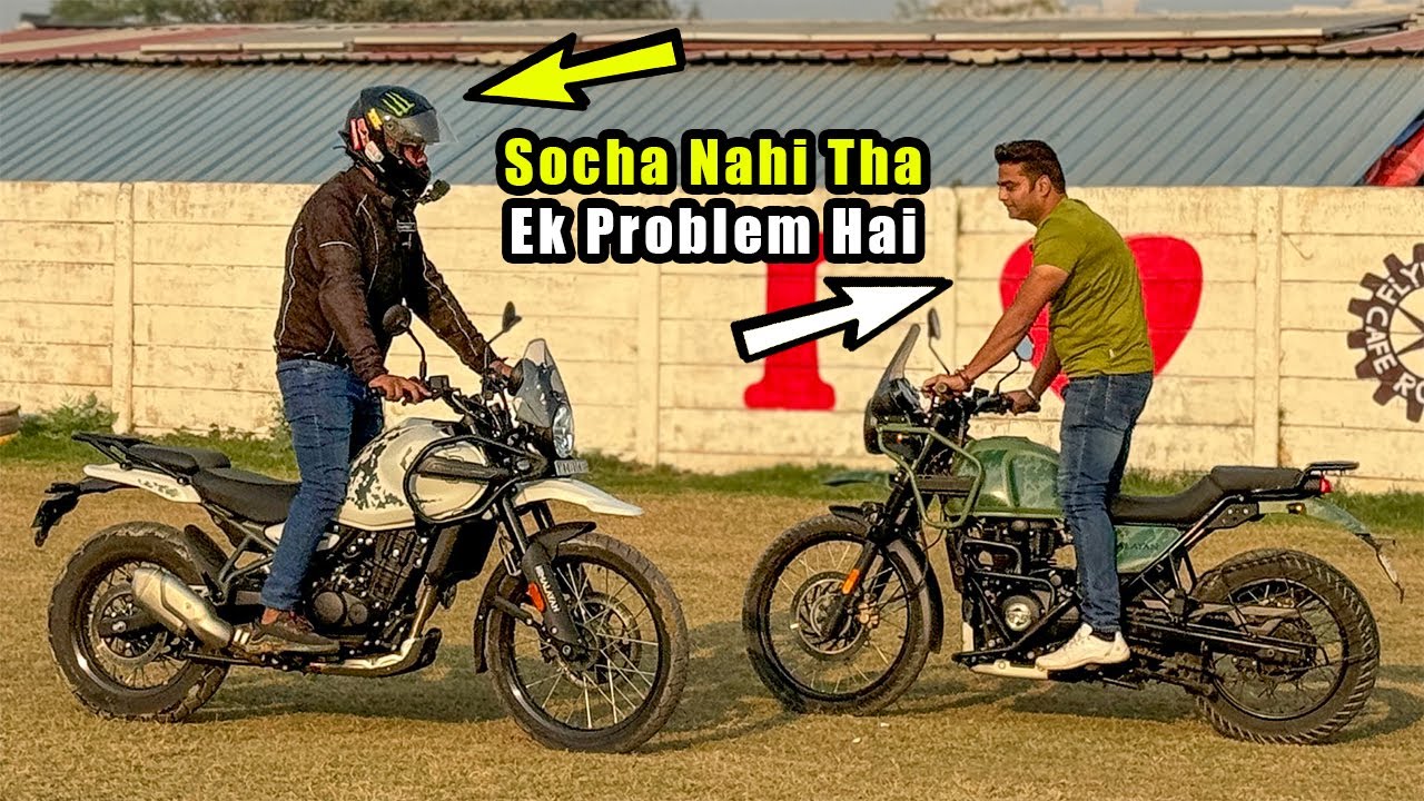 Royal Enfield Himalayan 450 First Impression With an Old Himalayan 411 ...