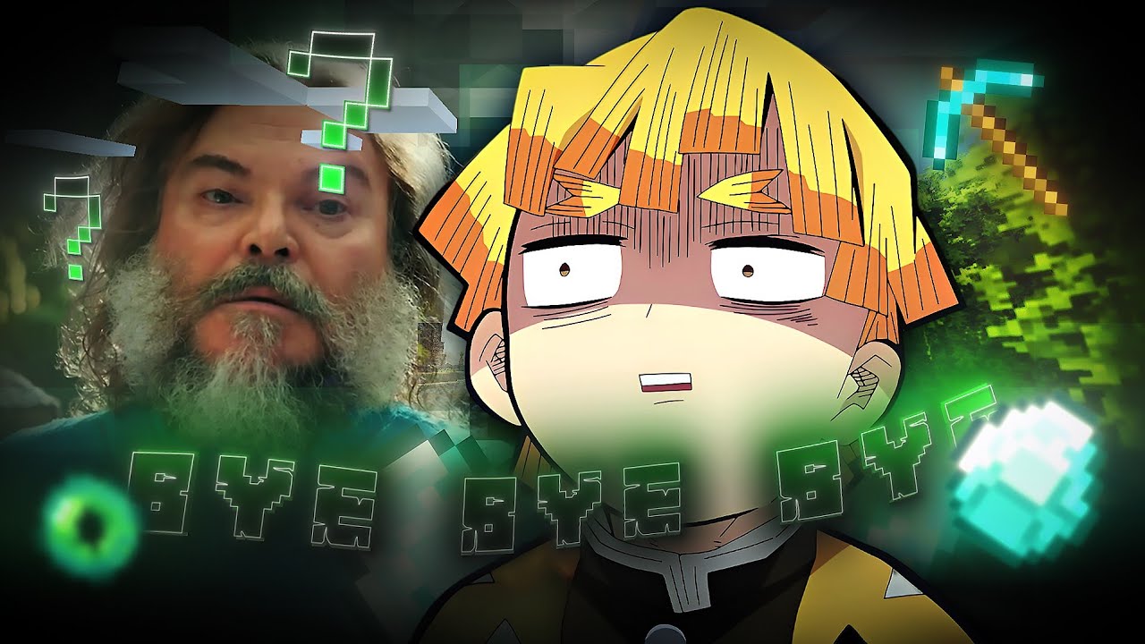 Bye Bye Bye - Zenitsu ⚡️⚡️| Minecraft [AMV/Edit] 4k| AMV - YouTube