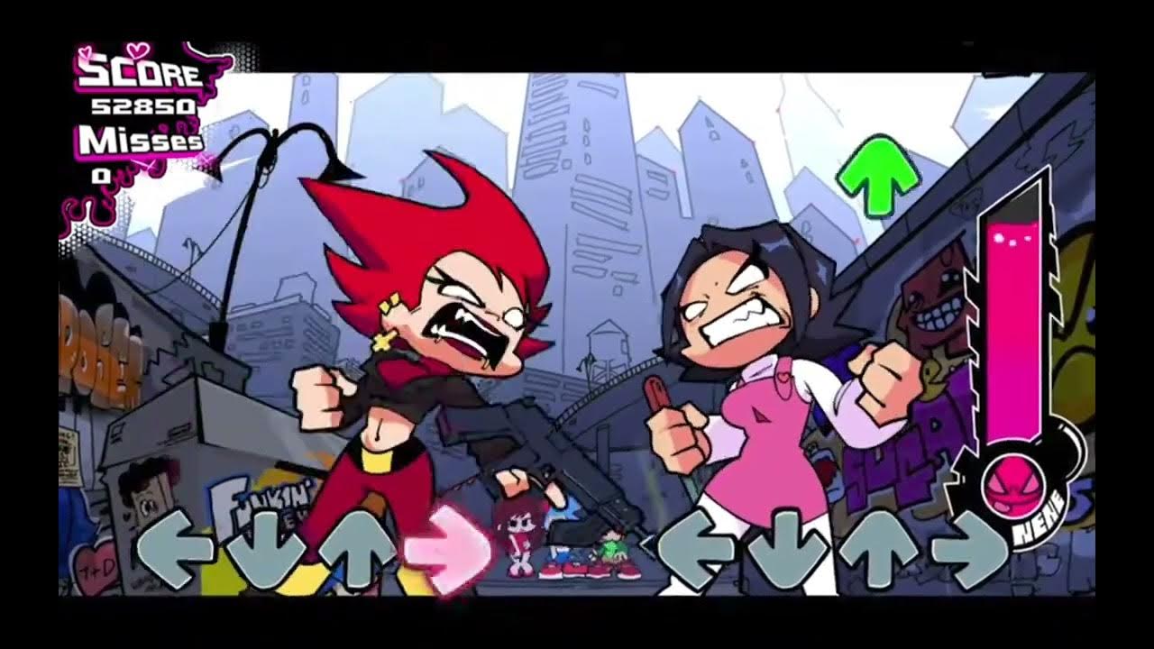 I finally tried out the catfight mod on fnf - YouTube