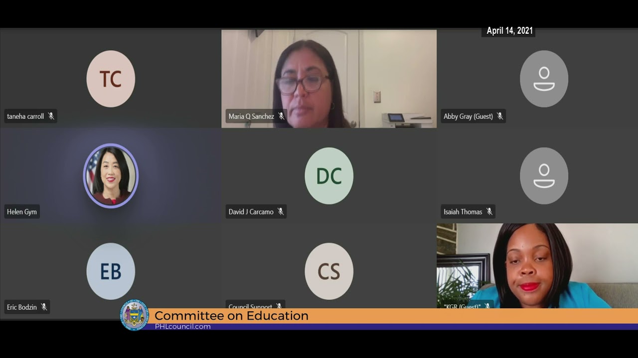Committee on Education 4-14-2021 - YouTube