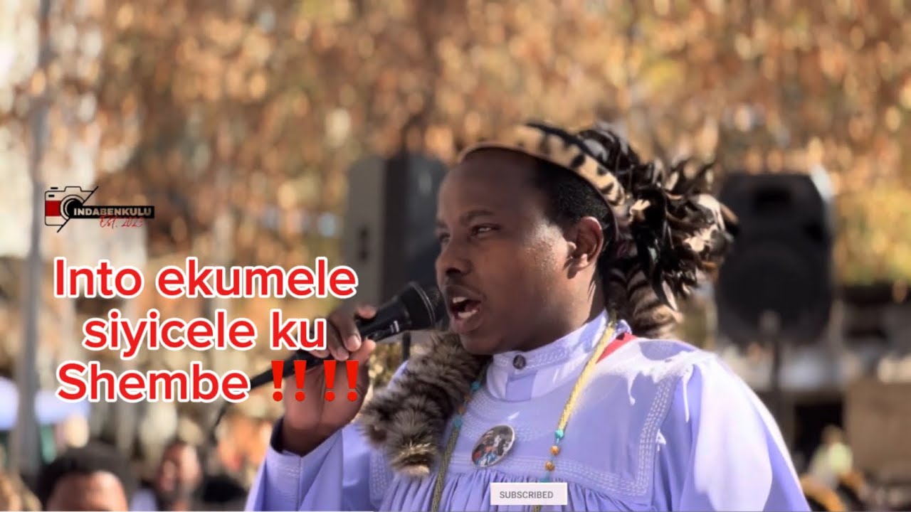 Into ekumele siyicele ku Shembe ‼️‼️ | E Sandanezwe 10 August 2024 ...
