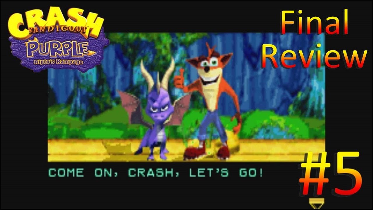 Crash Bandicoot Purple: Ripto's Rampage FINAL Review - YouTube