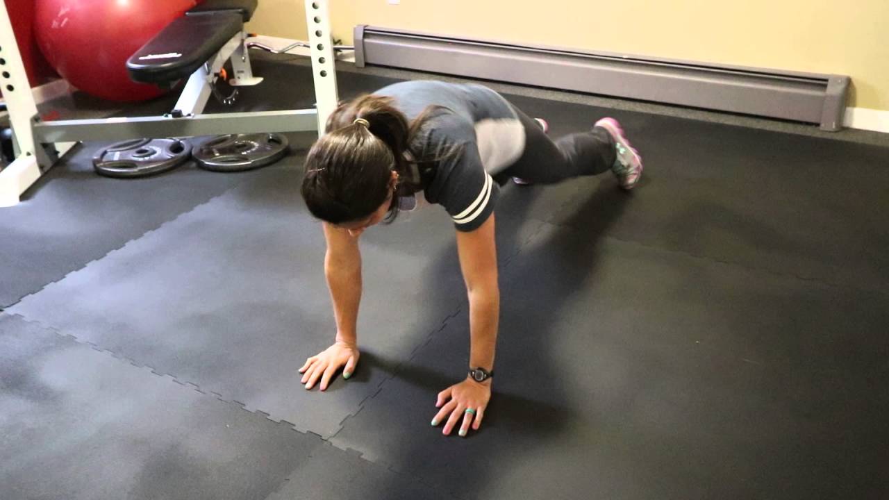 Plank Walks Forward & Backwards - YouTube