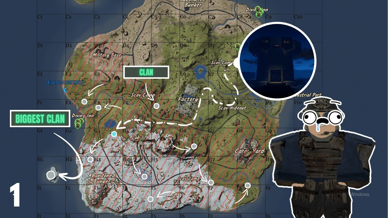 I BUILD IN THE MOST CLAN INFESTED AREA │Solo fallen survival - YouTube