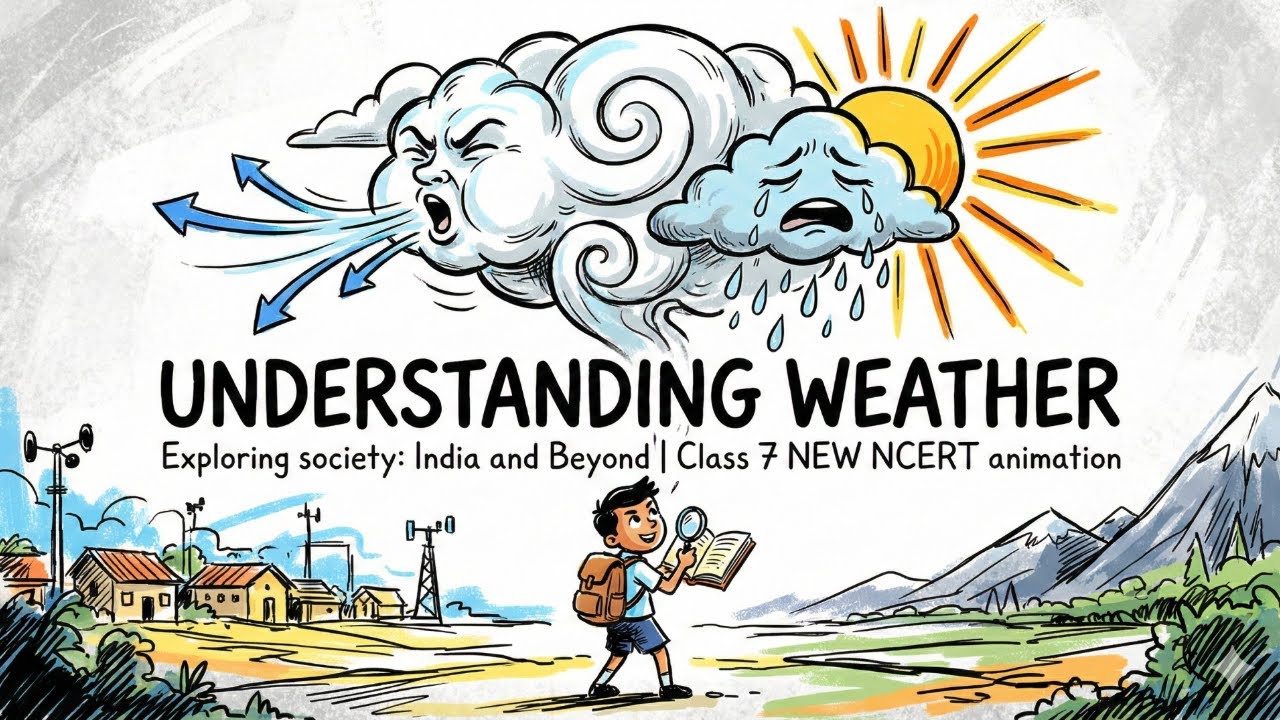 Understanding the Weather | Class 7 New NCERT Chapter 2 | Whiteboard ...