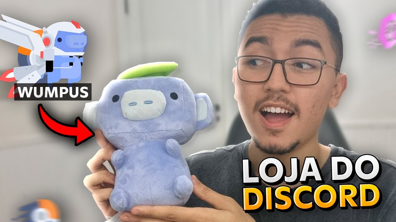 WUMPUS de PELÚCIA - LOJA do DISCORD Vale a Pena?! (UNBOXING) - YouTube