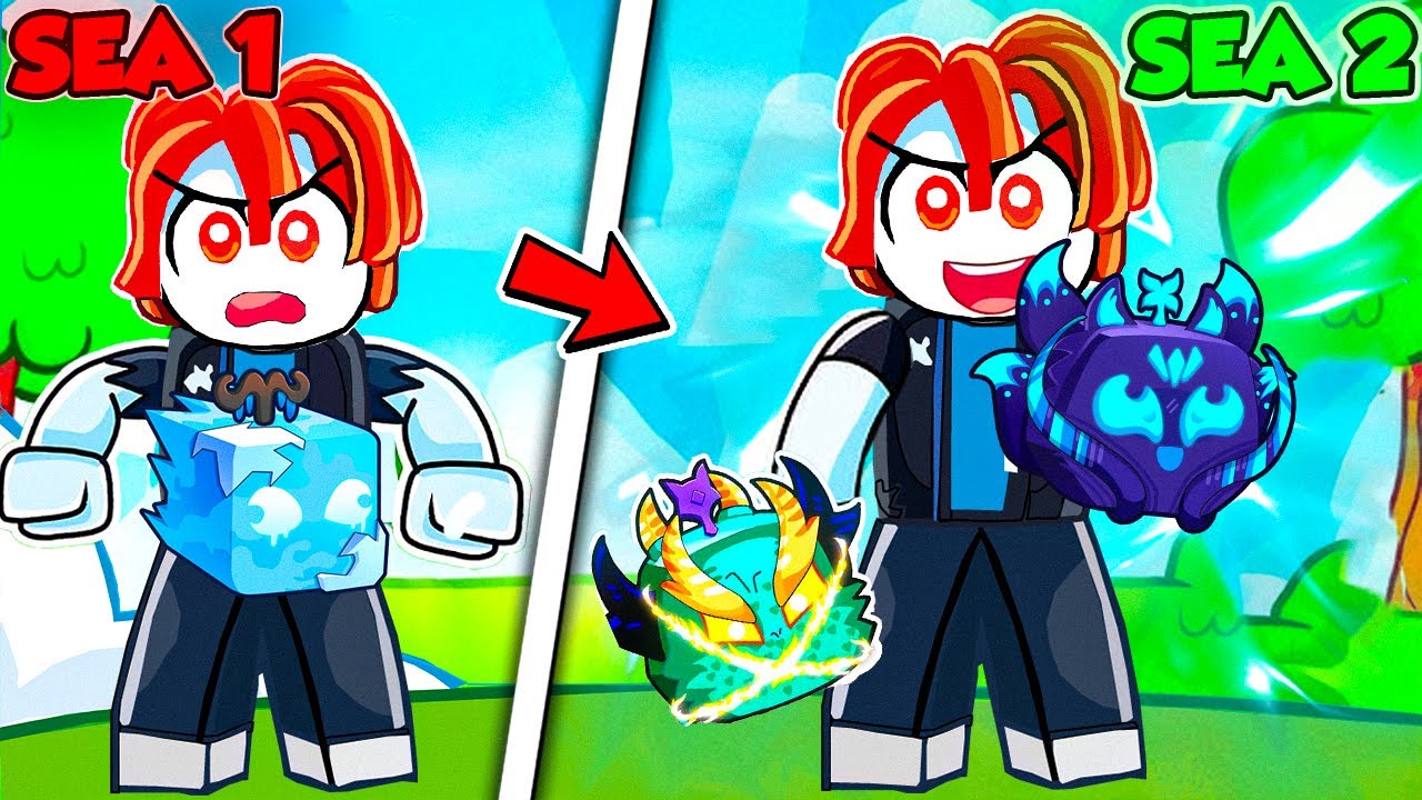 I Finally Reach SECOND SEA in Blox Fruits Roblox - YouTube