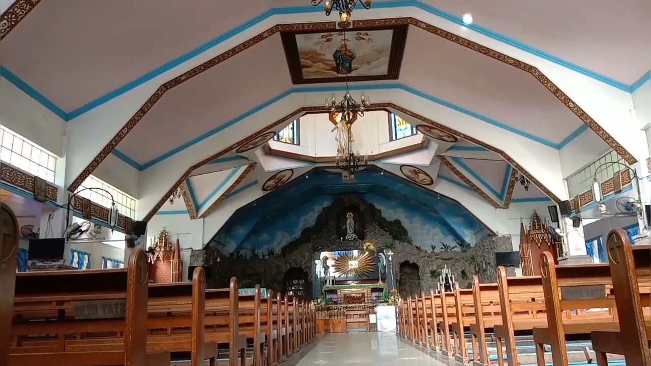 OUR LADY OF LOURDES SHRINE AT CABETICAN BACOLOR... - YouTube