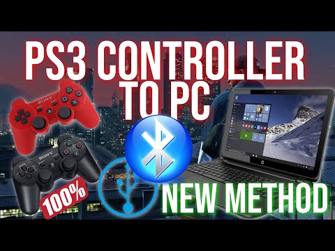 PS3 CONTROLLER TO PC BLUETOOTH AND USB 100% WORKING METHOD