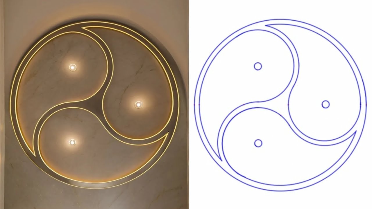 How To Draw Triple Yin-Yang - Sacred Geometry #home #interiordecor ...
