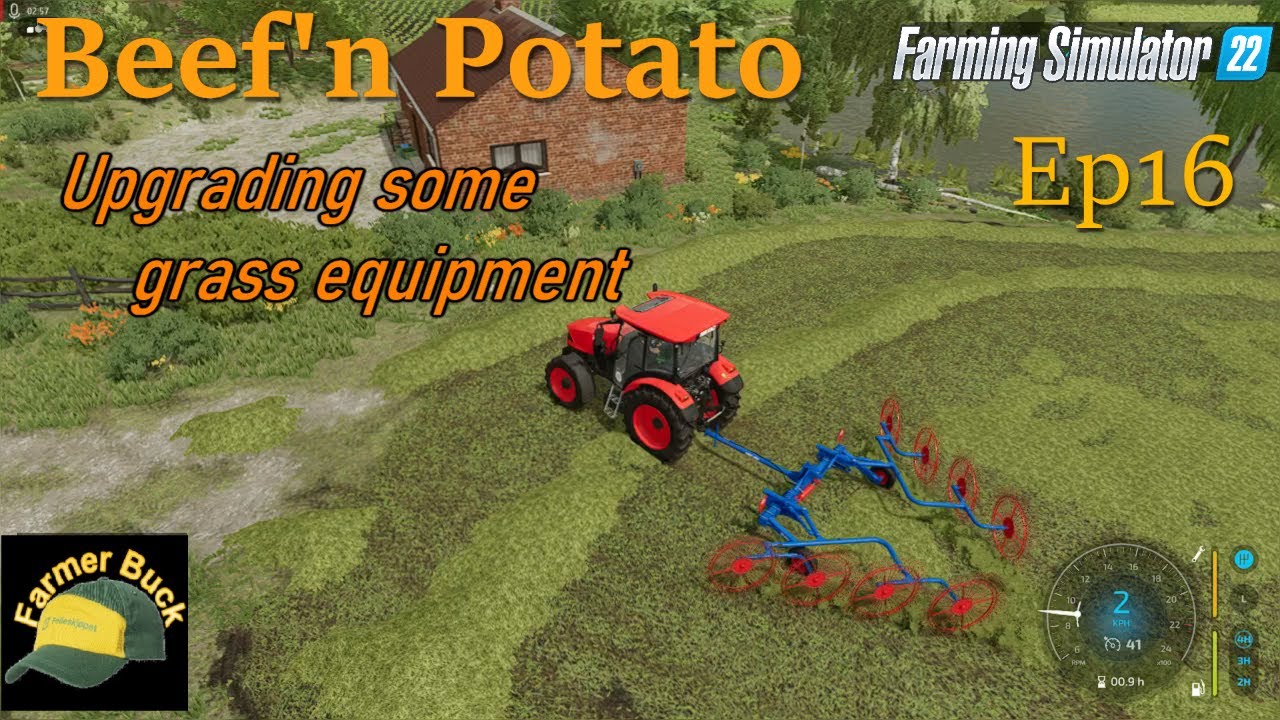 New equipment, faster harvest! | Semi Survival | Brzozówka | FS22 ...