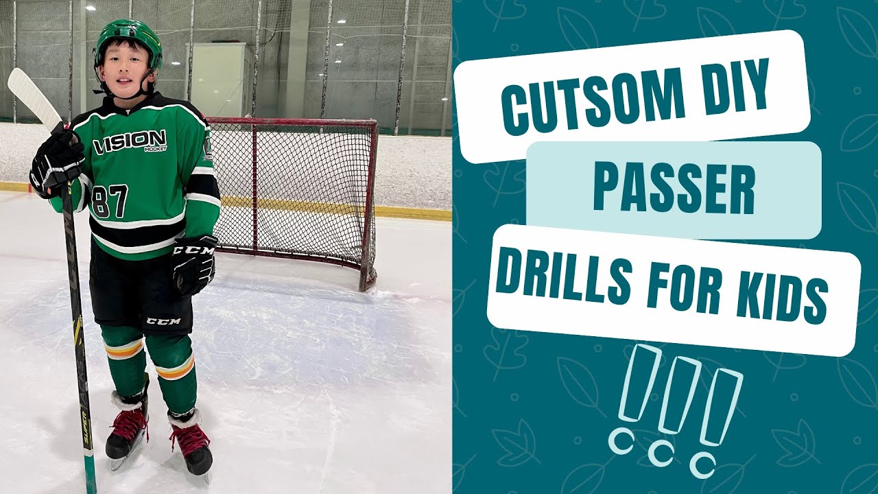 Diy Hockey Passer Passing Drills Of The Week How To Practice Youtube