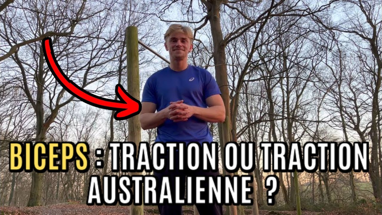 Biceps : traction en supination ou traction australienne en supination ...