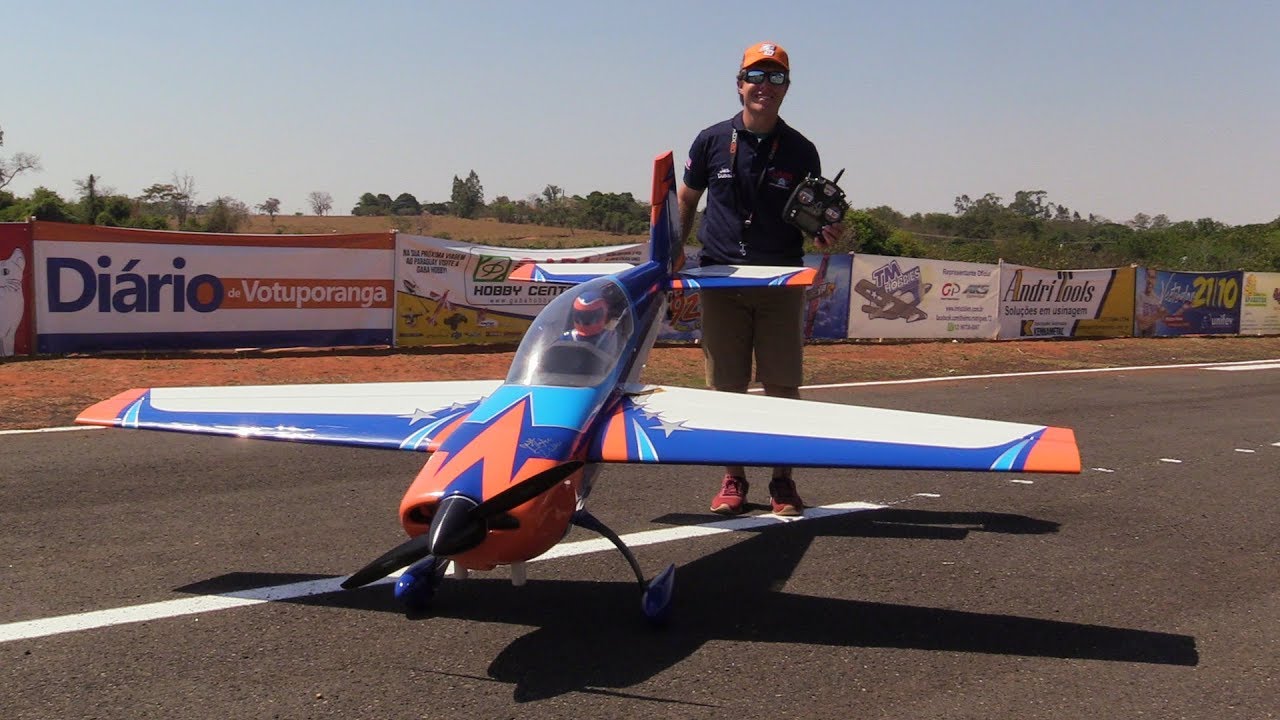 Extreme Flight 104" Extra V2 in Brazil - YouTube