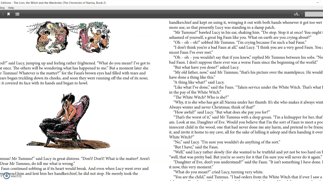 The Lion, the Witch and the Wardrobe - Chapter 2 - YouTube