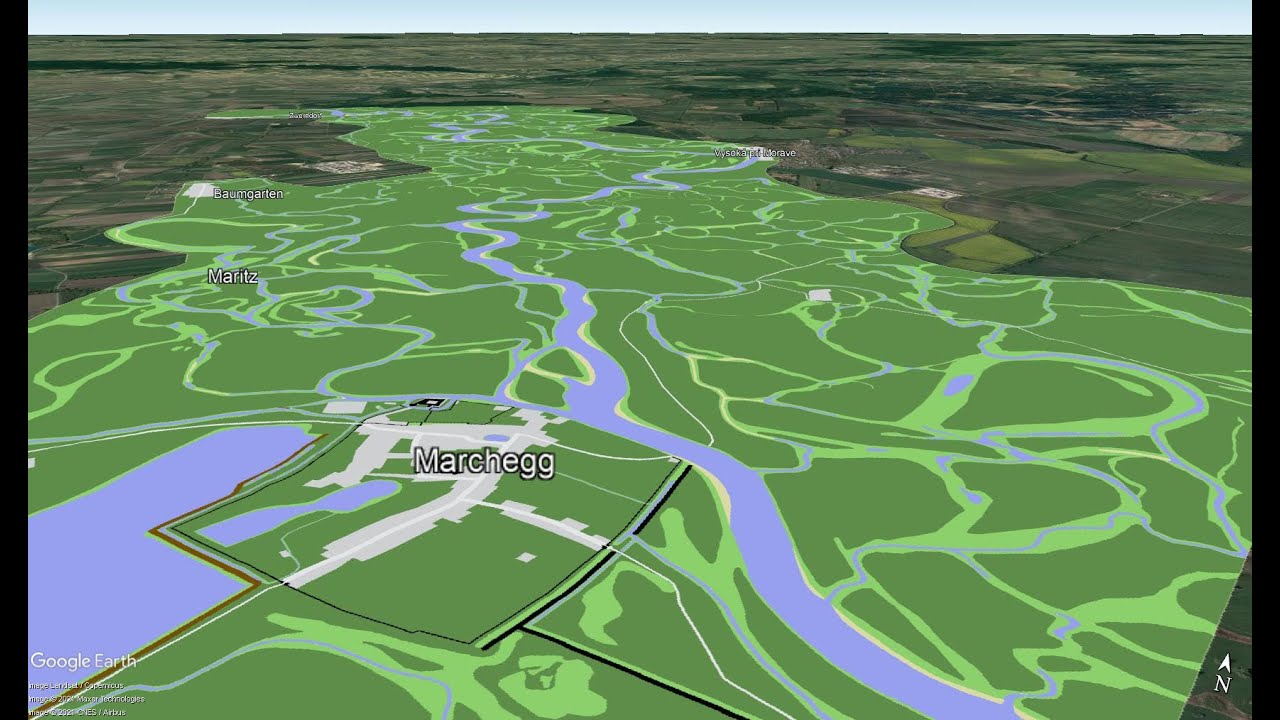 WWF Auenreservat Marchegg um 1703 (WWF Floodplain Reserve Marchegg 1703 ...