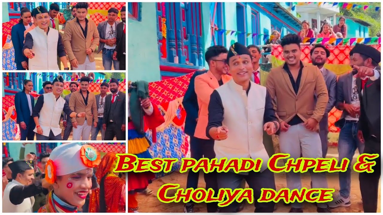 पहाड़ी छलिया Dance || न्योली छपेली के साथ |। Pahadi Chaliya Dance Uttarakhand || Kailash kumar ...
